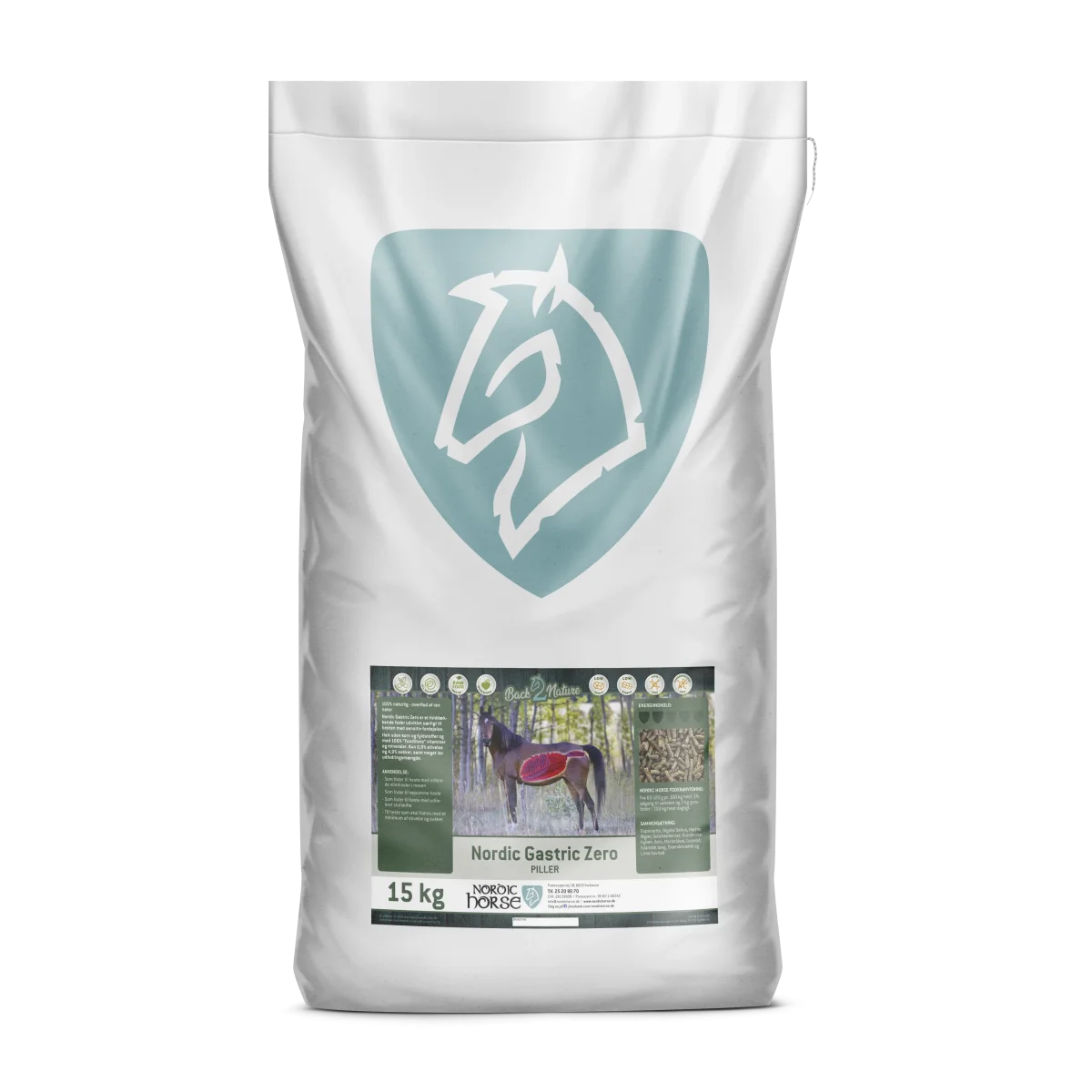 Nordic Horse Gastric Zero, 15kg pellets - Nordic Horse - Dyrenes ABC